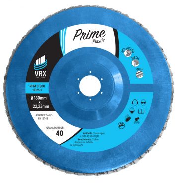Disco Prime Plastic – Produtos – VRX Abrasives