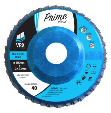 Disco Prime Plastic – Produtos – VRX Abrasives